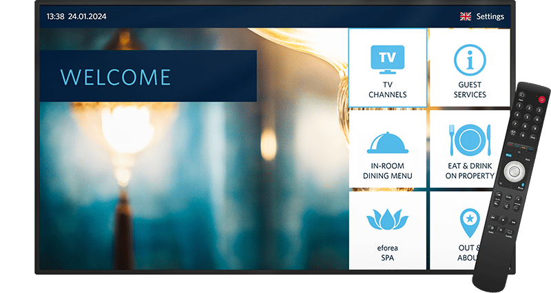 Interactive Hotel TV Demo - Uniguest