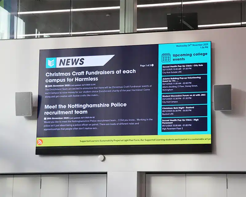 Campus Digital Signage - Uniguest